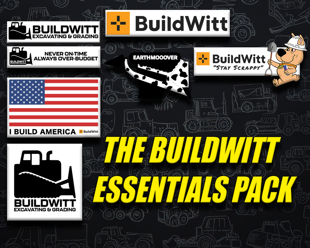 BuildWitt Essentials Sticker Pack – Dirt World